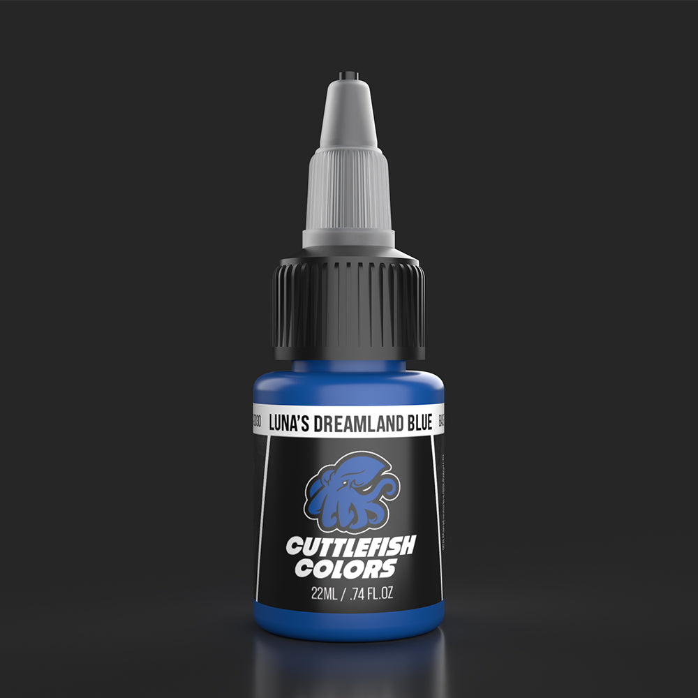 Luna Dreamland Blue - Opaque - Cuttlefish Colors Acrylic Paint ...