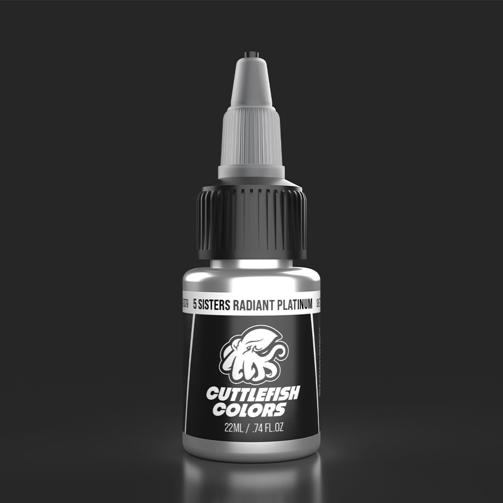 Five Sisters Radiant Platinum - Metallic - Cuttlefish Colors Acrylic ...