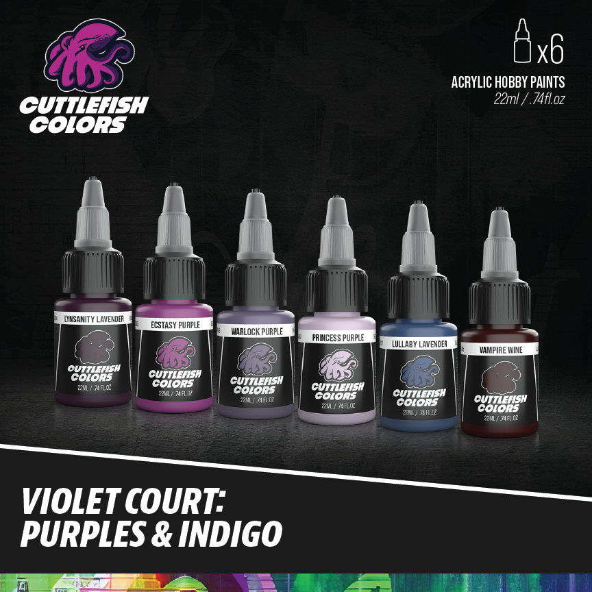 Violet Court: Purples & Indigo – Cephalopod Studios