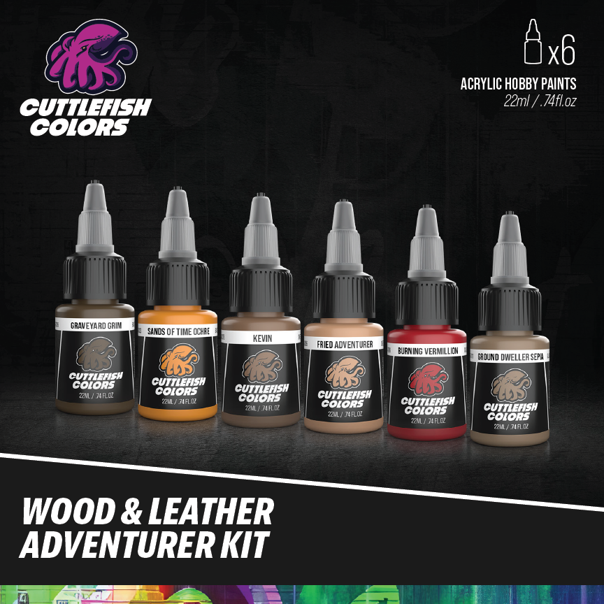 Wood & Leather Adventurer Kit – Cephalopod Studios